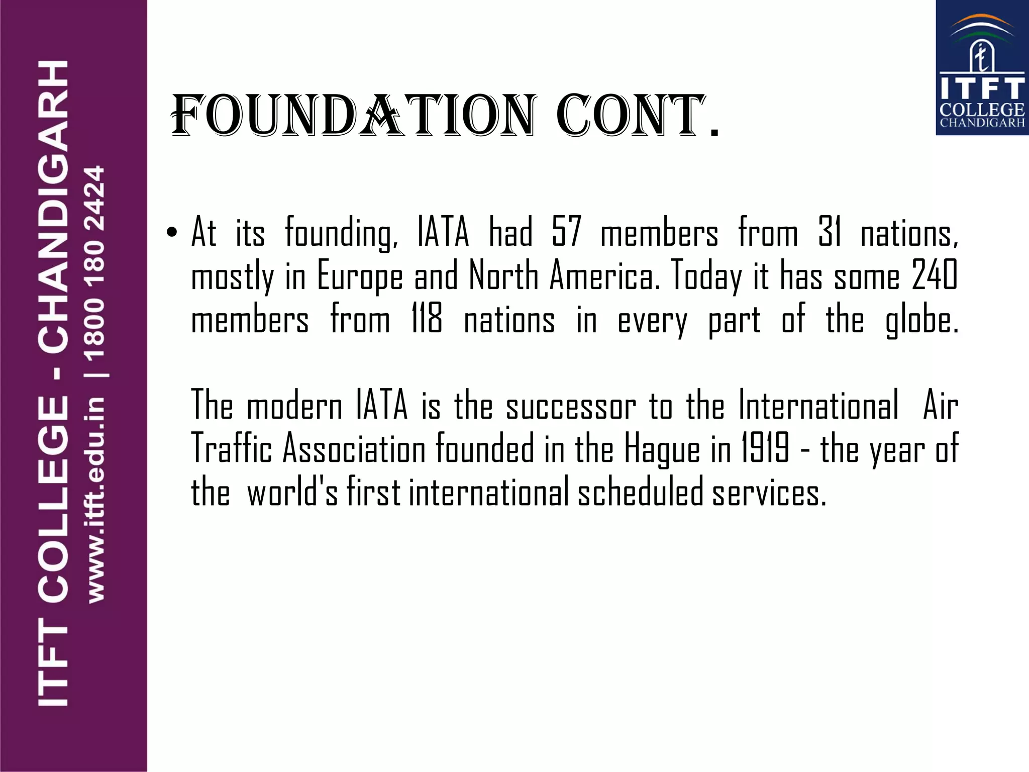 IATA - MEMBERSHIP | PDF