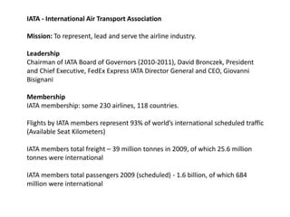 IATA.pdf international Air Transport Association | PDF