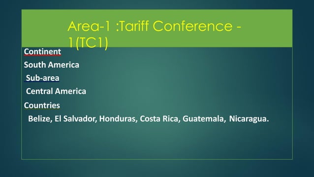 IATA AREAS.pdf | Africa Travel | Travel Locations