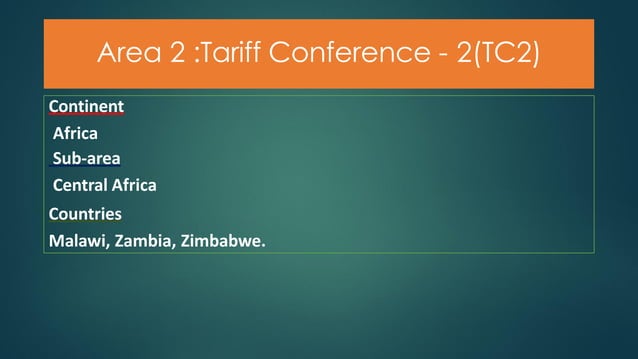 IATA AREAS.pdf | Africa Travel | Travel Locations