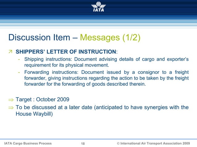 Iata Cargo Xml Electronic Messages Approach V0.4 | PDF