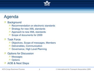 Iata Cargo Xml Electronic Messages Approach V0.4 | PDF