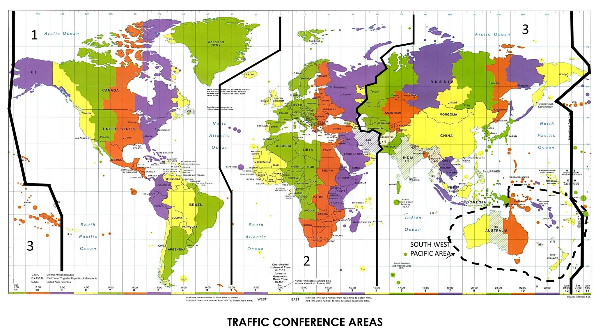 IATA GEOGRAPHY AREAS in the world, HM111 | PDF