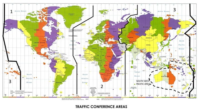 IATA GEOGRAPHY AREAS in the world, HM111 | PDF