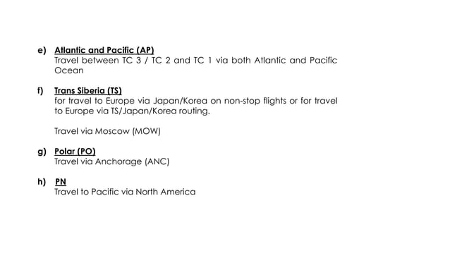 IATA GEOGRAPHY AREAS in the world, HM111 | PDF