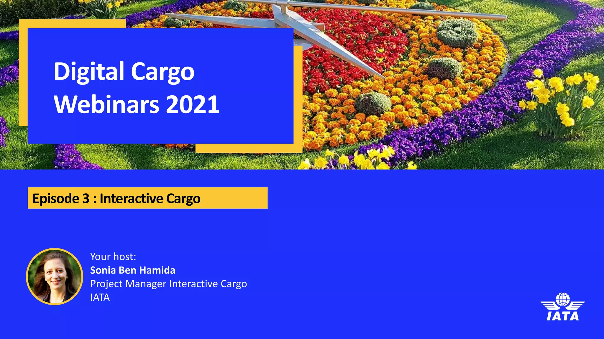 IATA Interactive Cargo Webinar 2021 | PDF