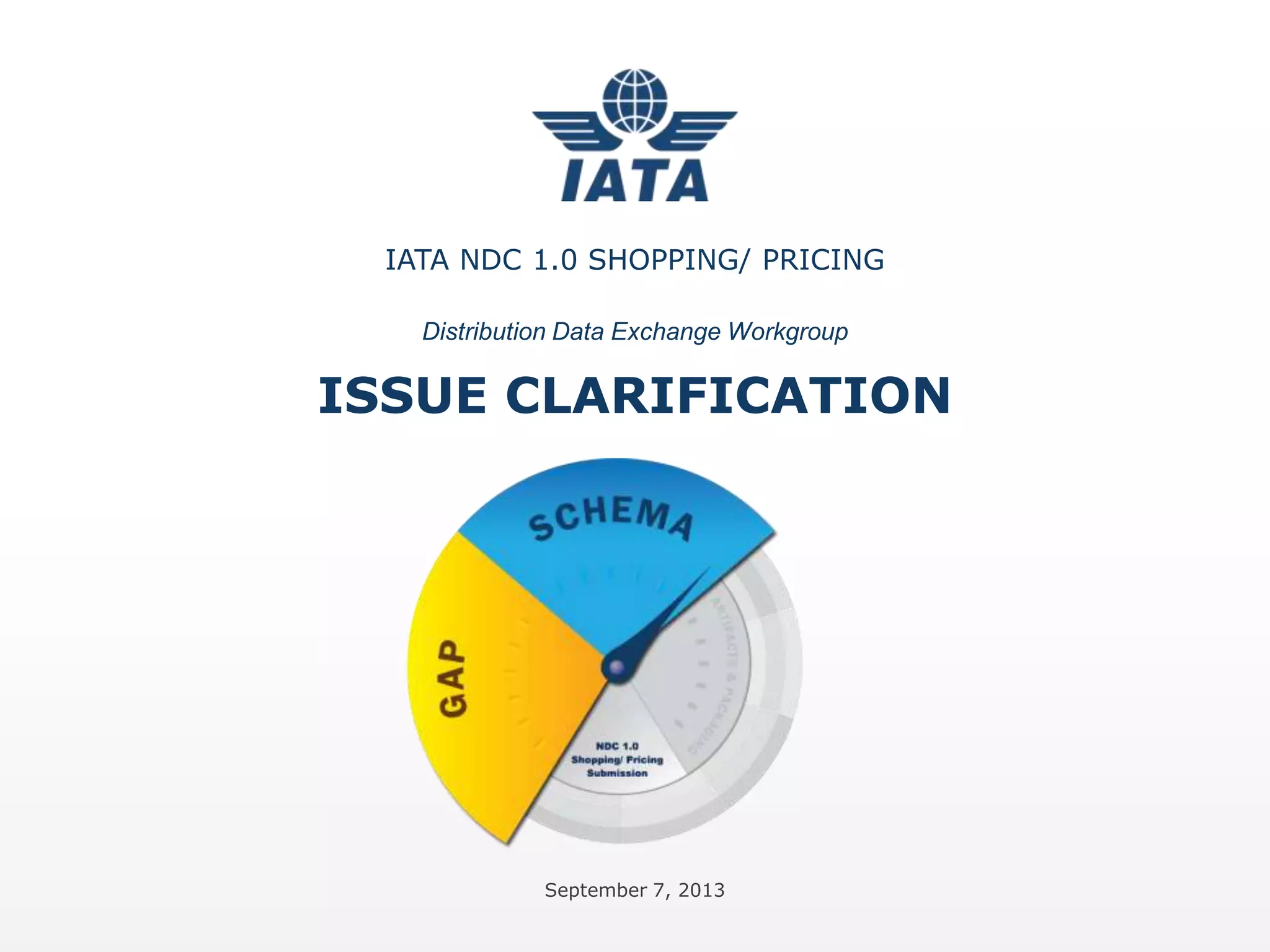 IATA NDC Phase 1 Schema Architecture and Clarifications | PPTX
