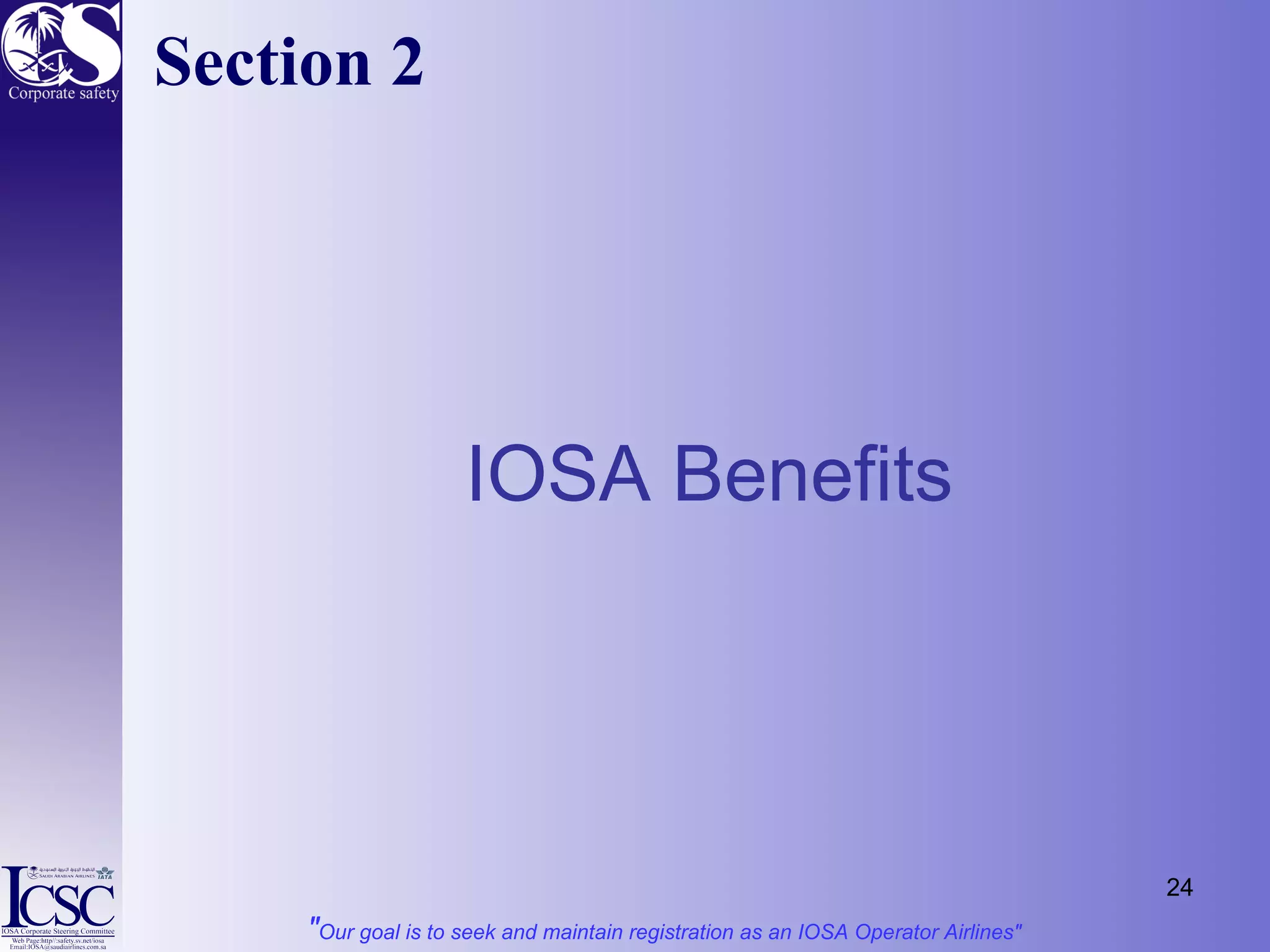 Iata operational safety_audit_(iosa) | PPT