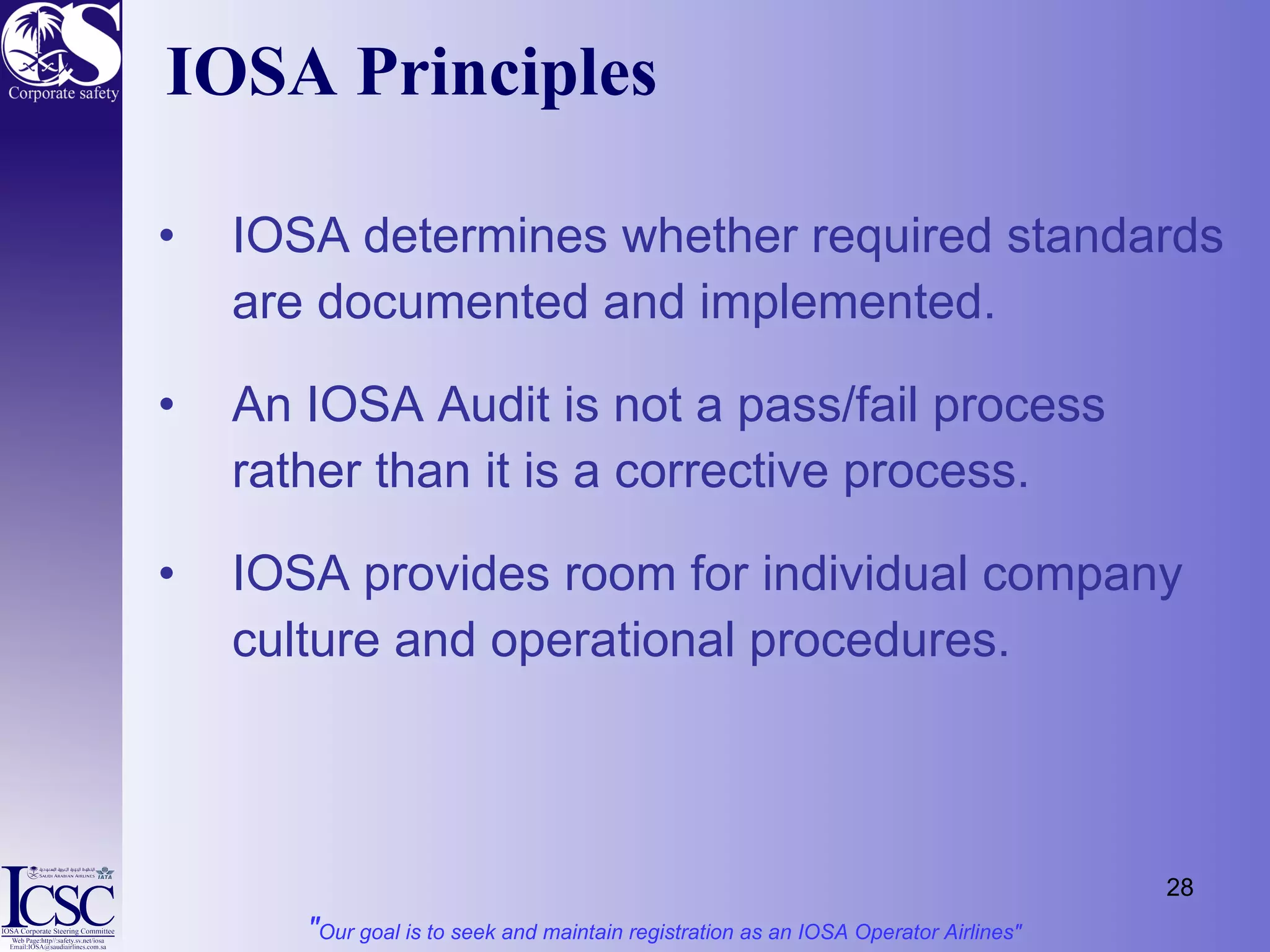 Iata operational safety_audit_(iosa) | PPT