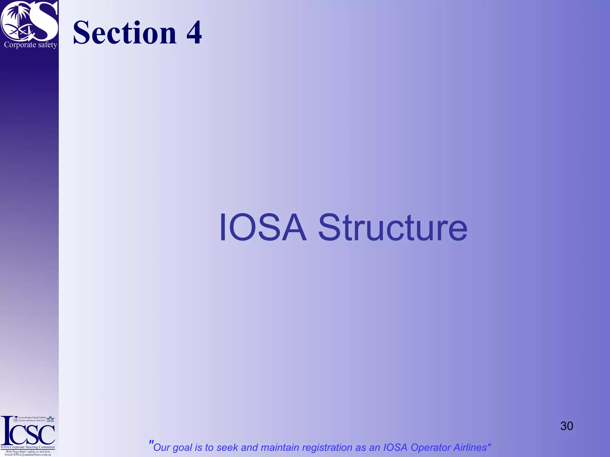 Iata operational safety_audit_(iosa) | PPT