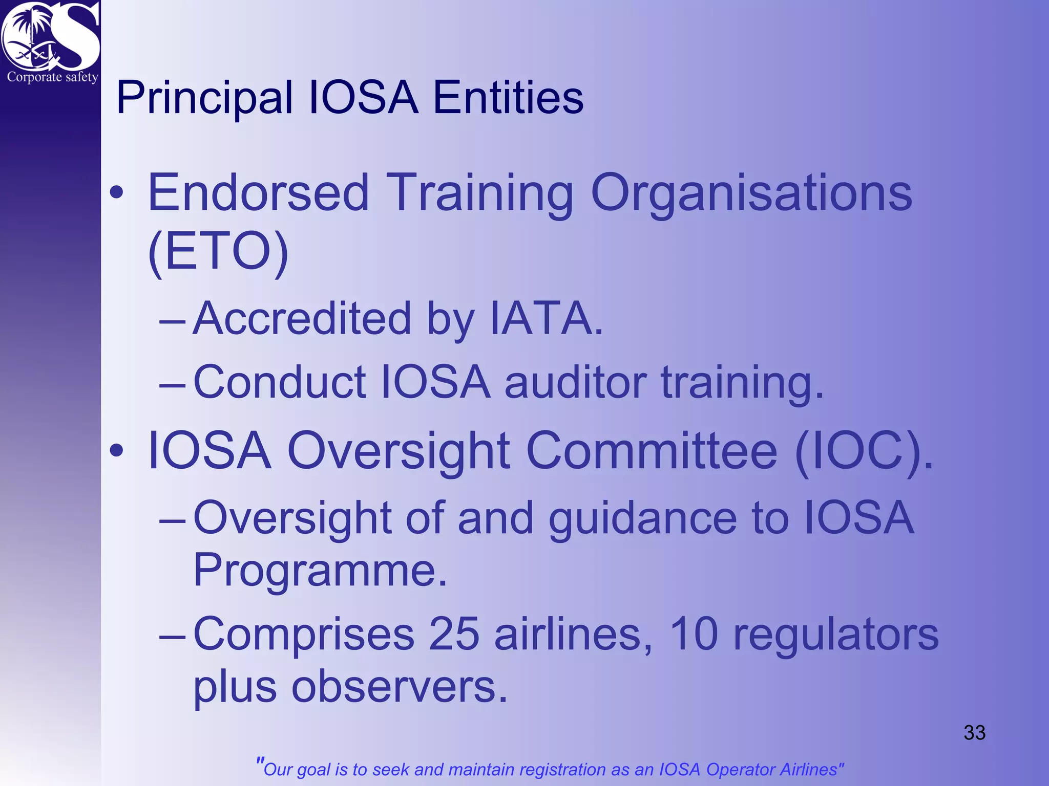 Iata operational safety_audit_(iosa) | PPT