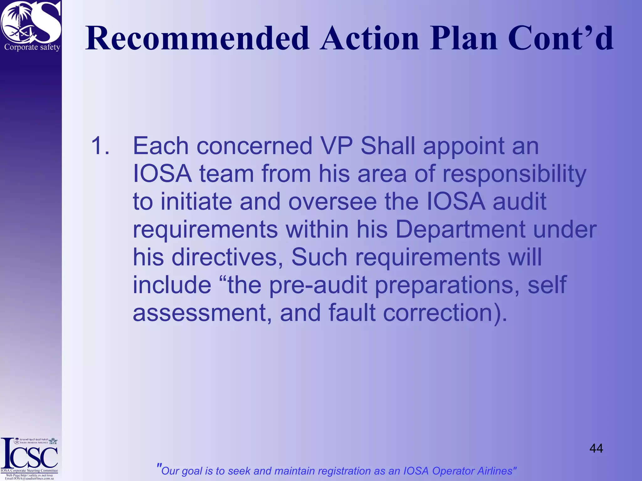 Iata operational safety_audit_(iosa) | PPT