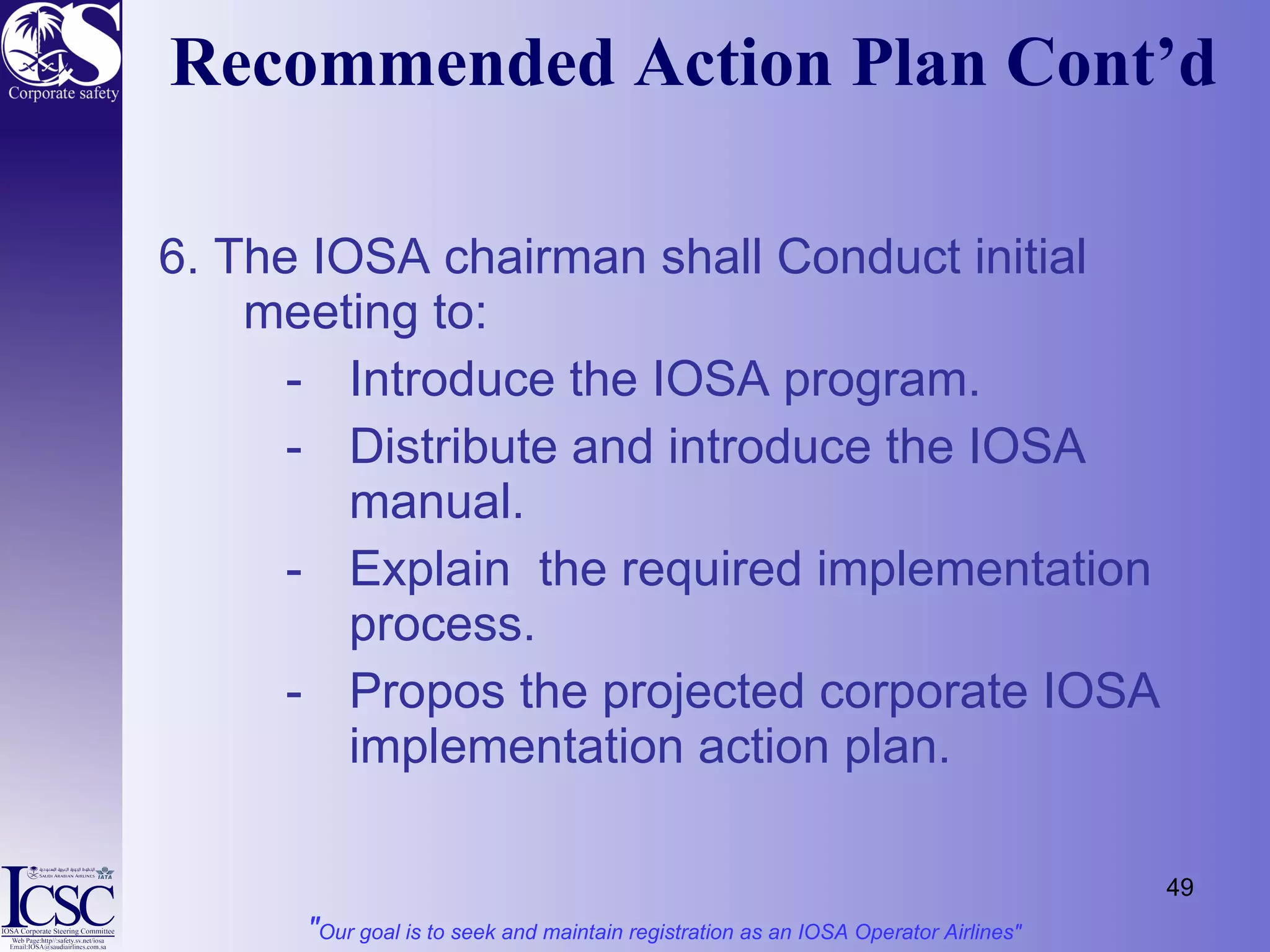 Iata operational safety_audit_(iosa) | PPT