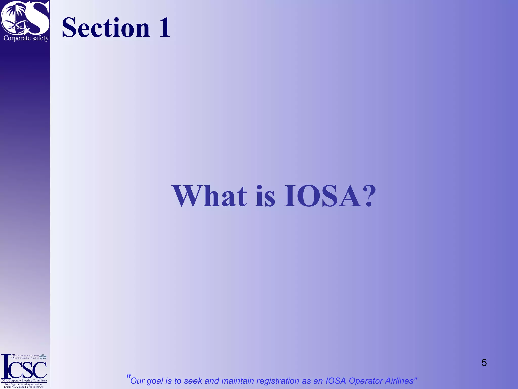 Iata operational safety_audit_(iosa) | PPT