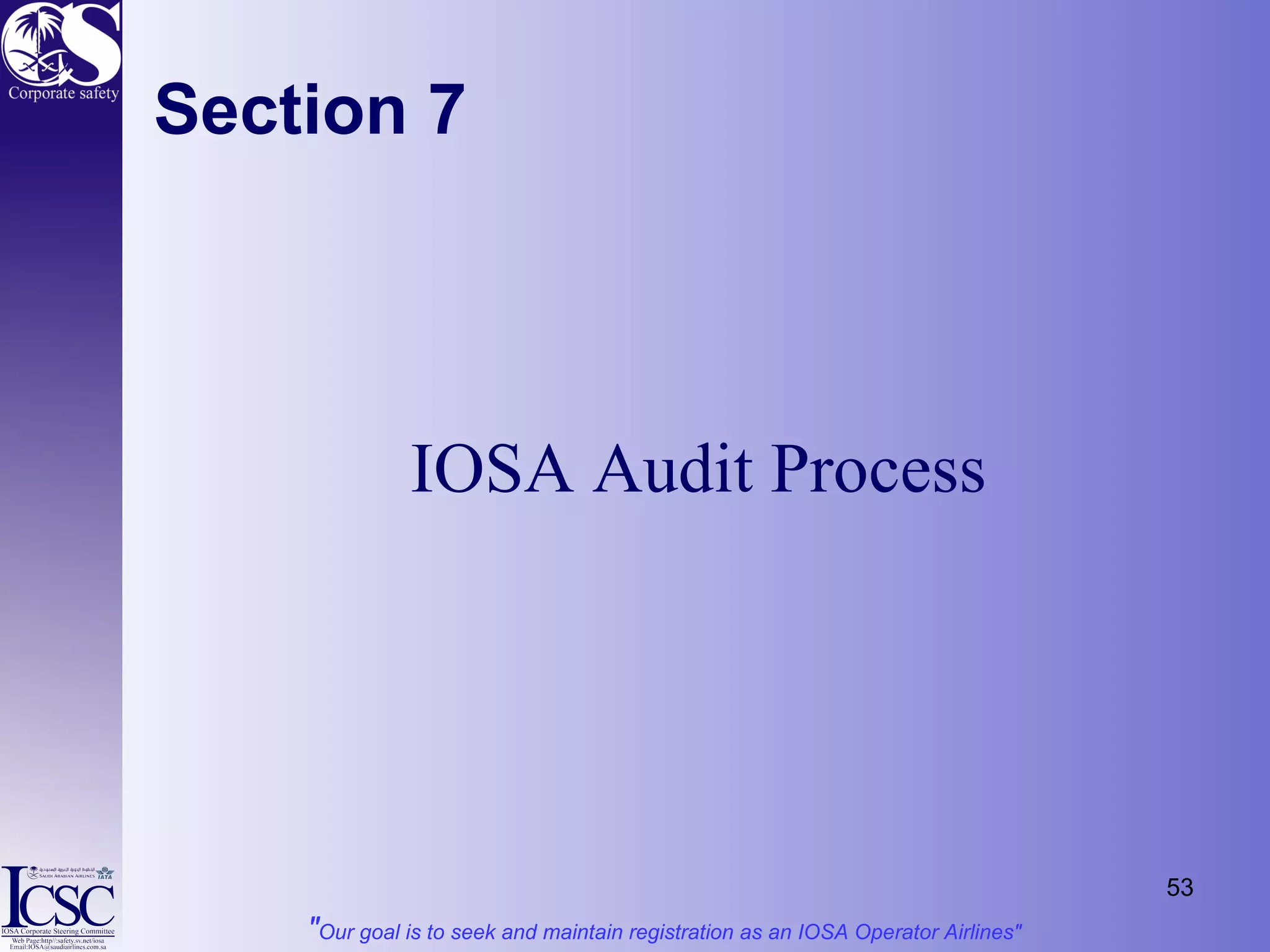 Iata operational safety_audit_(iosa) | PPT