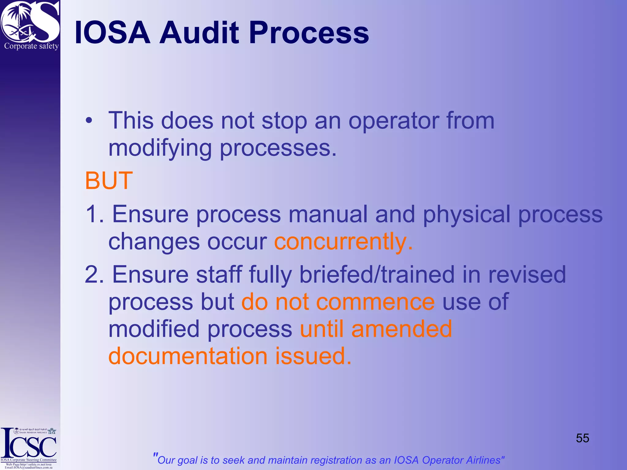 Iata operational safety_audit_(iosa) | PPT