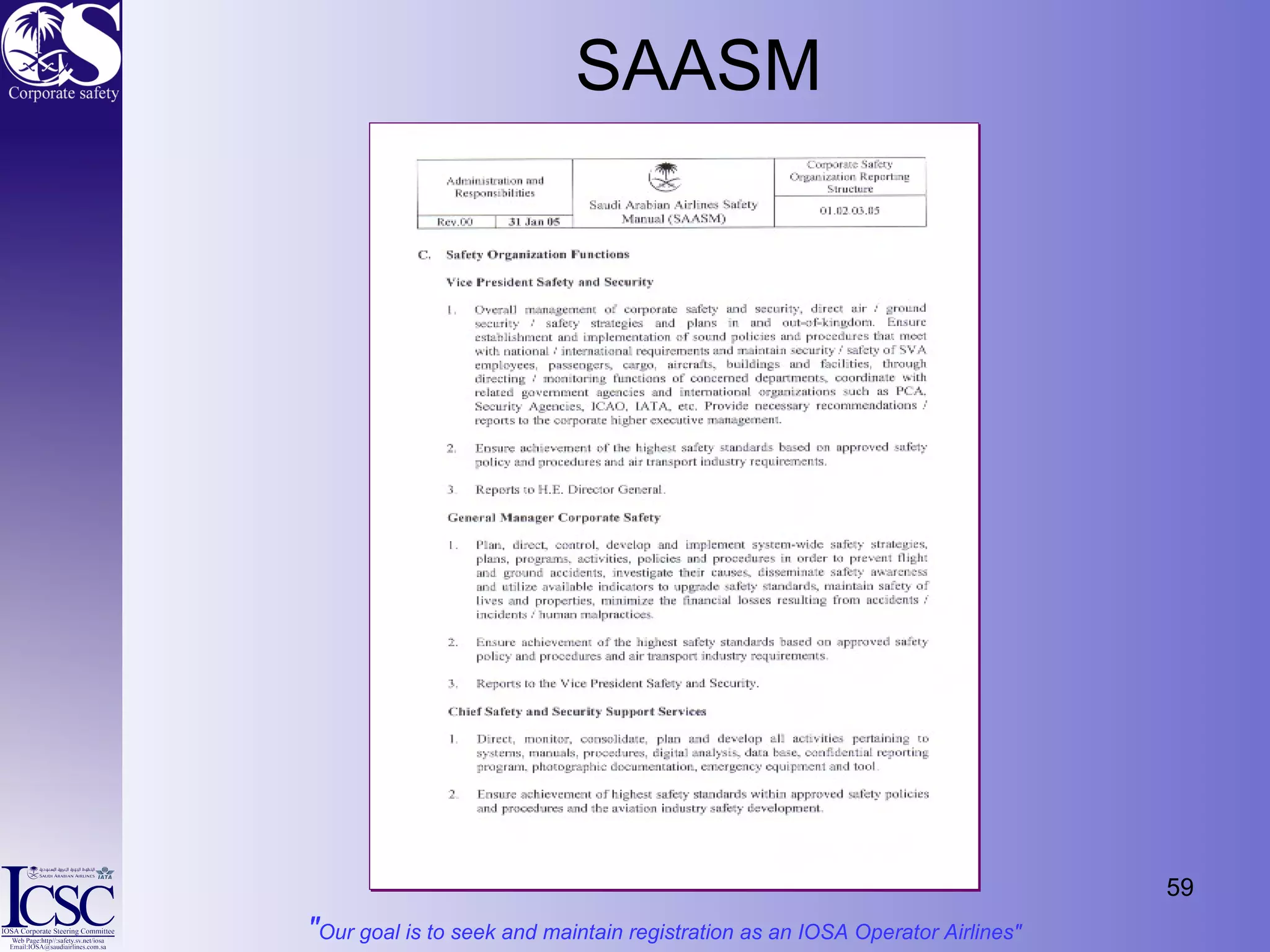 Iata operational safety_audit_(iosa) | PPT