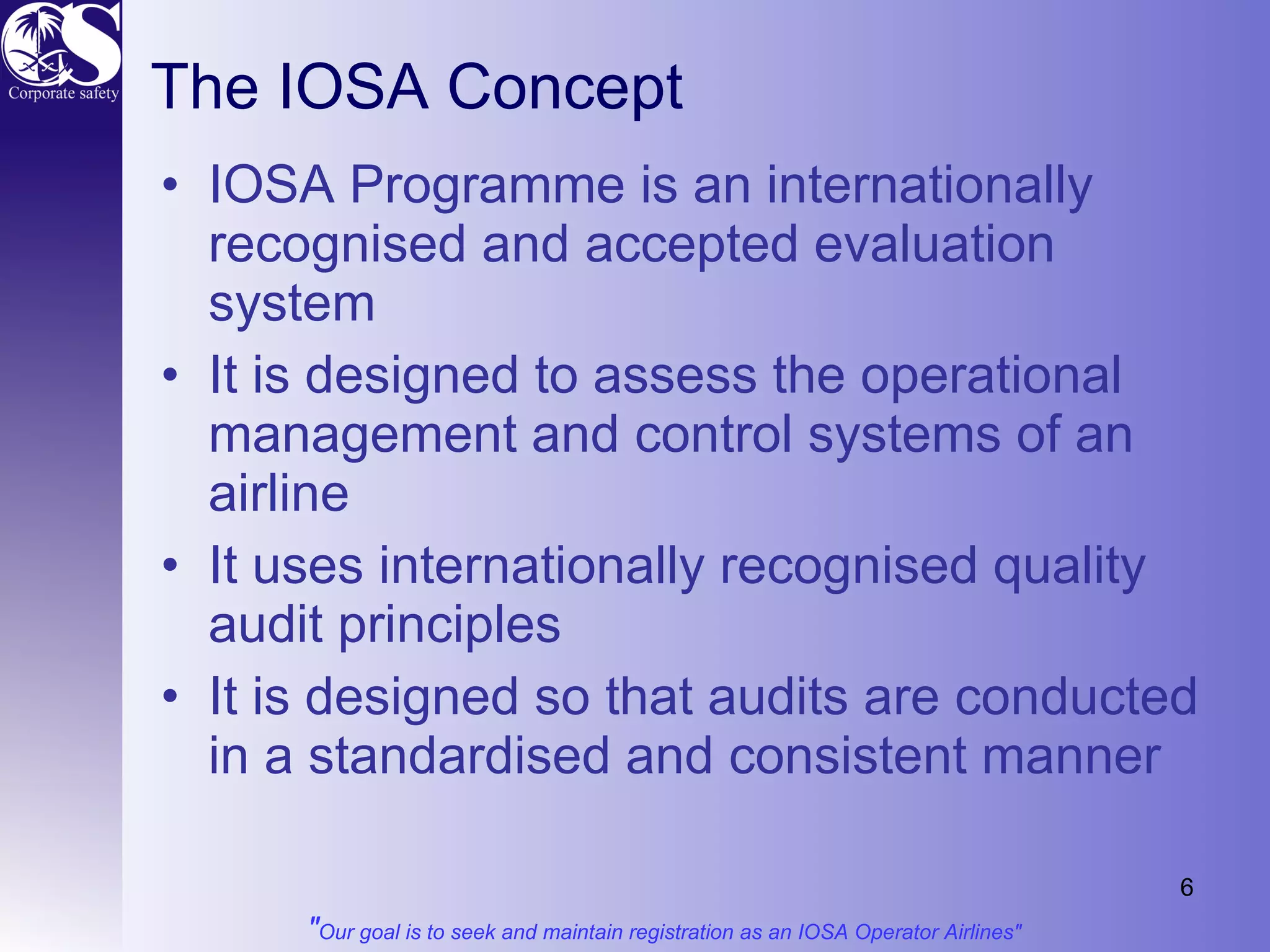 Iata operational safety_audit_(iosa) | PPT