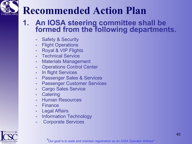 Iata operational safety_audit_(iosa) | PPT