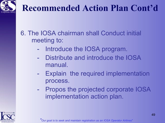 Iata operational safety_audit_(iosa) | PPT