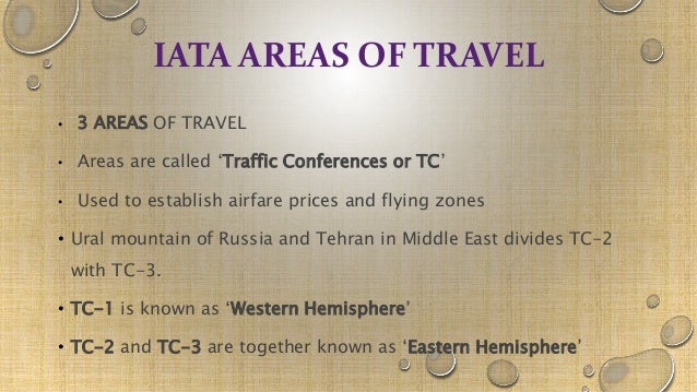 IATA - INTERNATIONAL AIR TRANSPORT ASSOCIATION