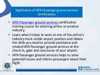 What is ground handling services at the airport? Iata passenger ground ...