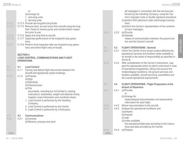 IATA STANDARD GROUND HANDLING AGREEMENT (AHS Gmbh.).pdf | Air Travel ...