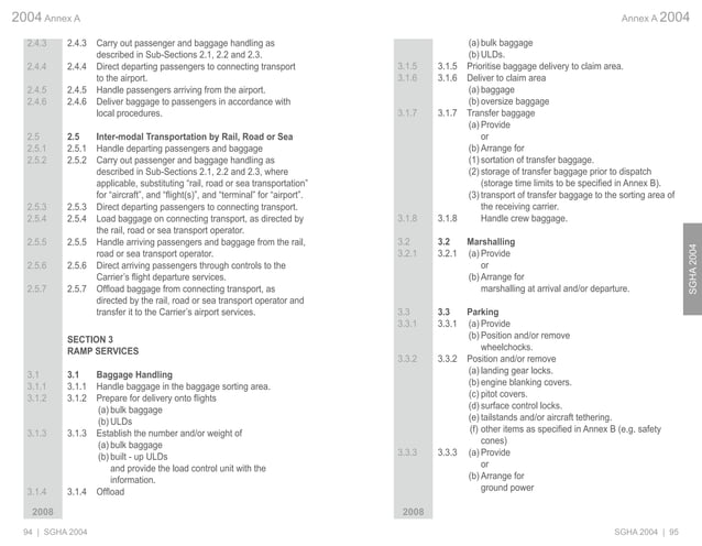 IATA STANDARD GROUND HANDLING AGREEMENT (AHS Gmbh.).pdf | Air Travel ...