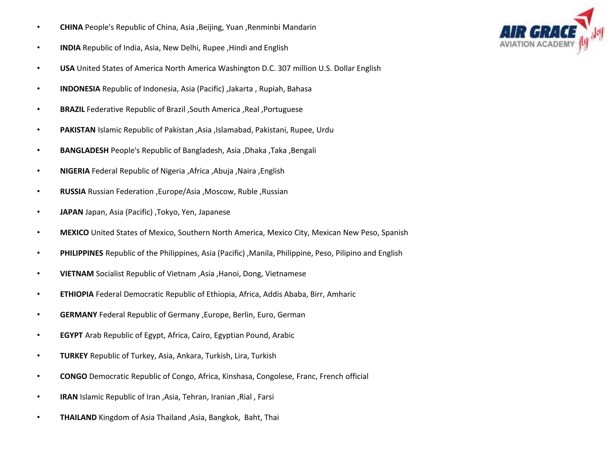IATA WORLD GEOGRAPHY & CODES& Time Zones.pptx