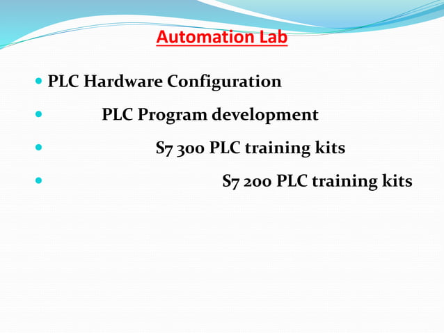 Programmable Logic Controllers | PPTX