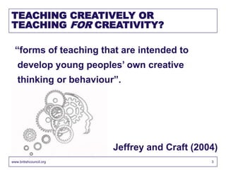 Lessons from a creative classroom #Iatefl2017 | PPT