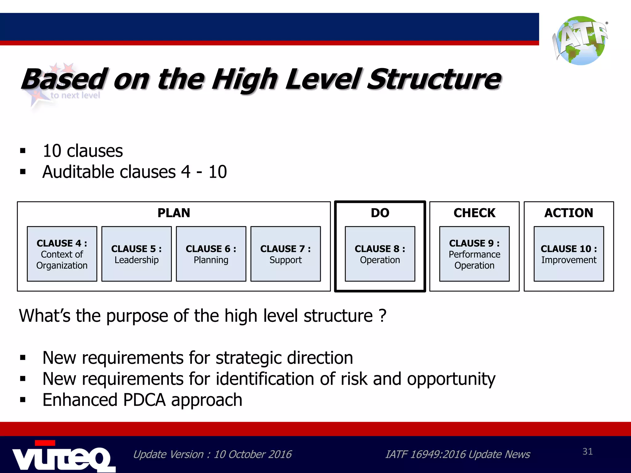ISO/TS 16949:2009 to IATF 16949:2016 | PDF