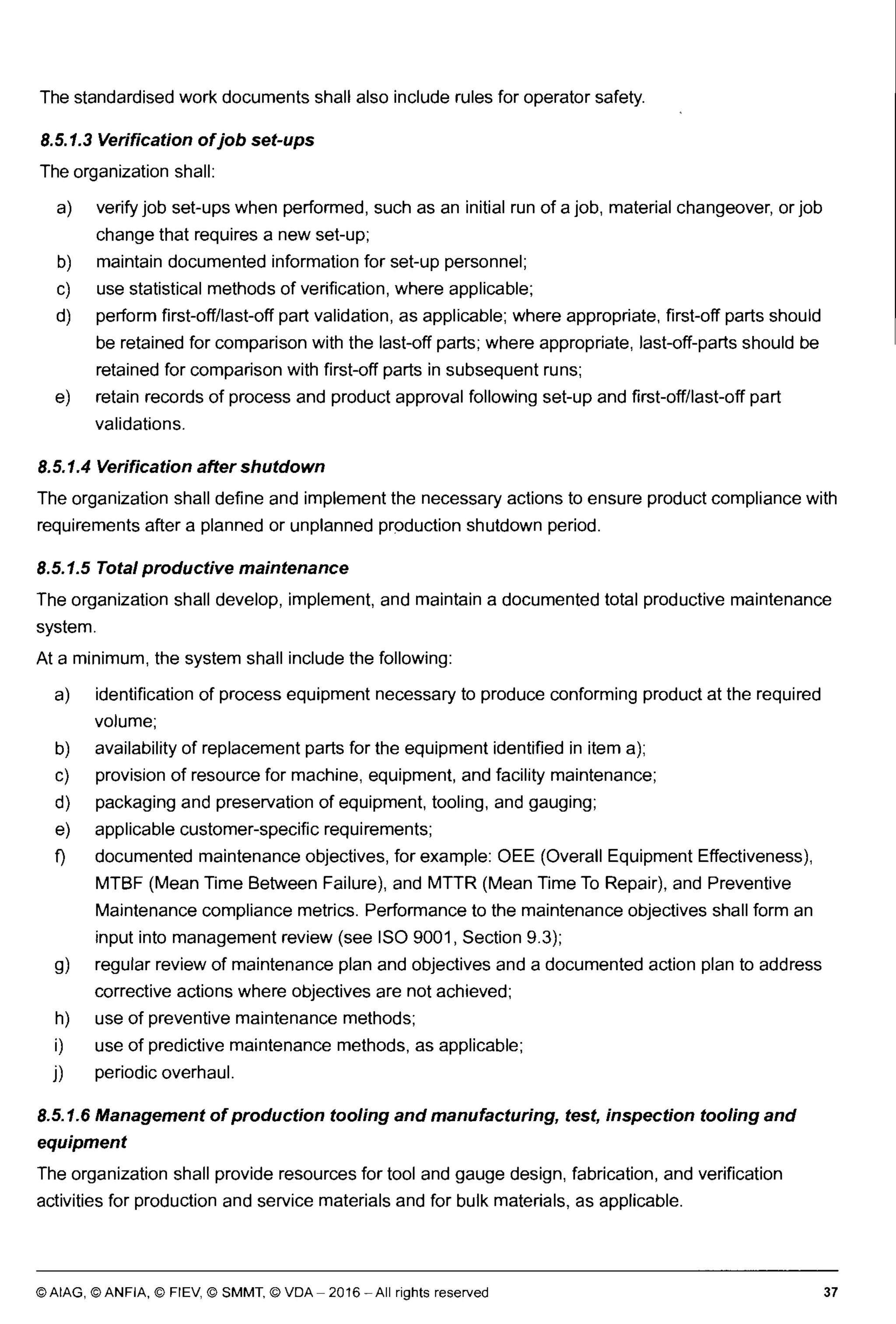 Iatf 16949 2016 | PDF