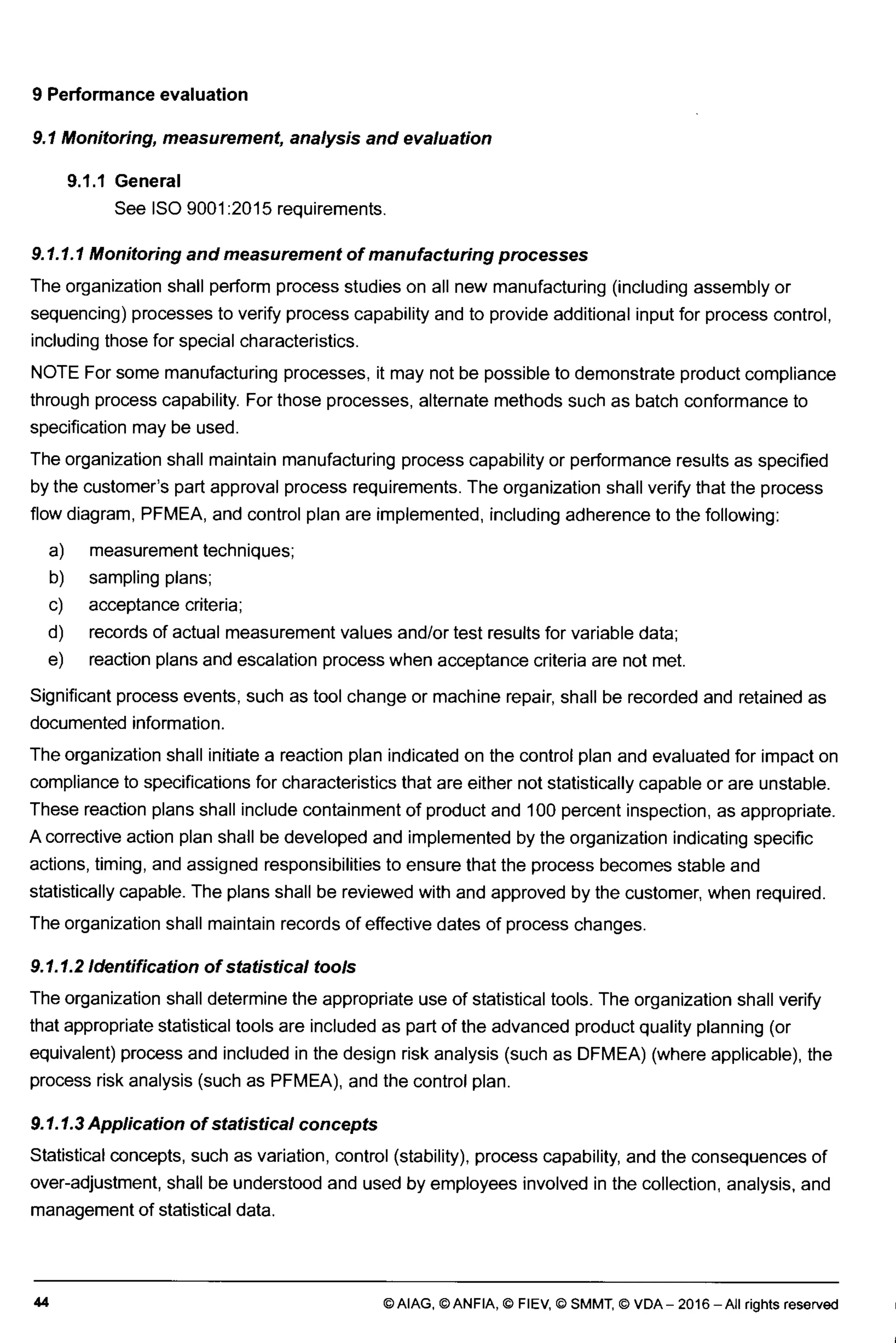 Iatf 16949 2016 | PDF