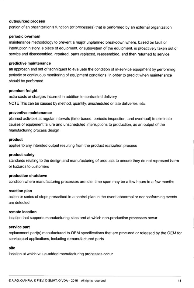 Iatf 16949 2016 | PDF