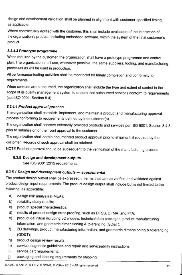 Iatf 16949 2016 | PDF