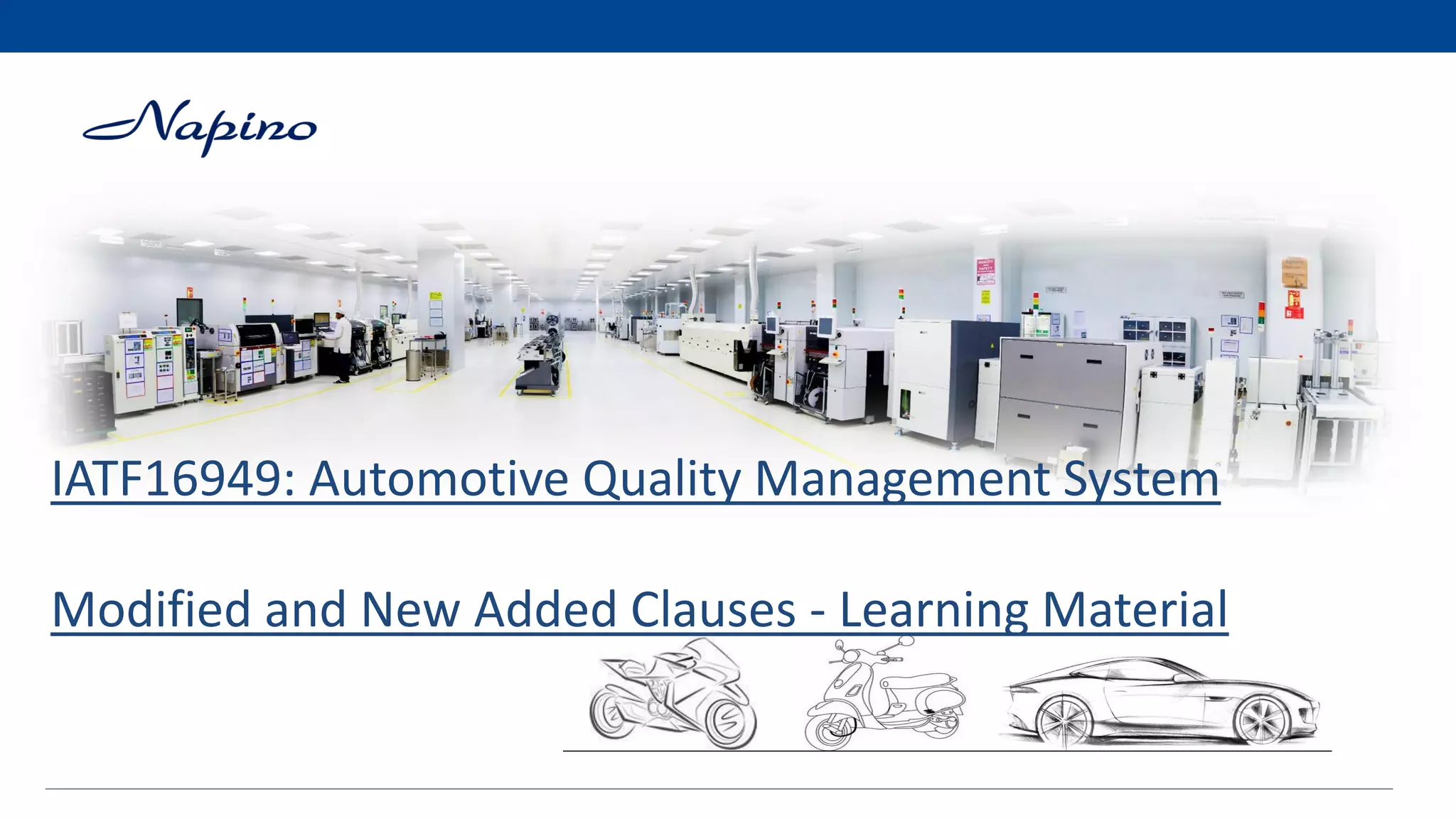 IATF 16949:2016 Clause Modification & Add | PDF
