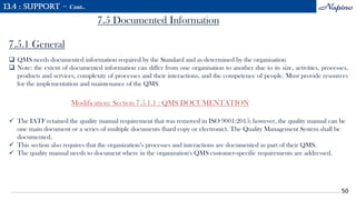 IATF 16949:2016 Clause Modification & Add | PDF
