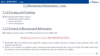 IATF 16949:2016 Clause Modification & Add | PDF