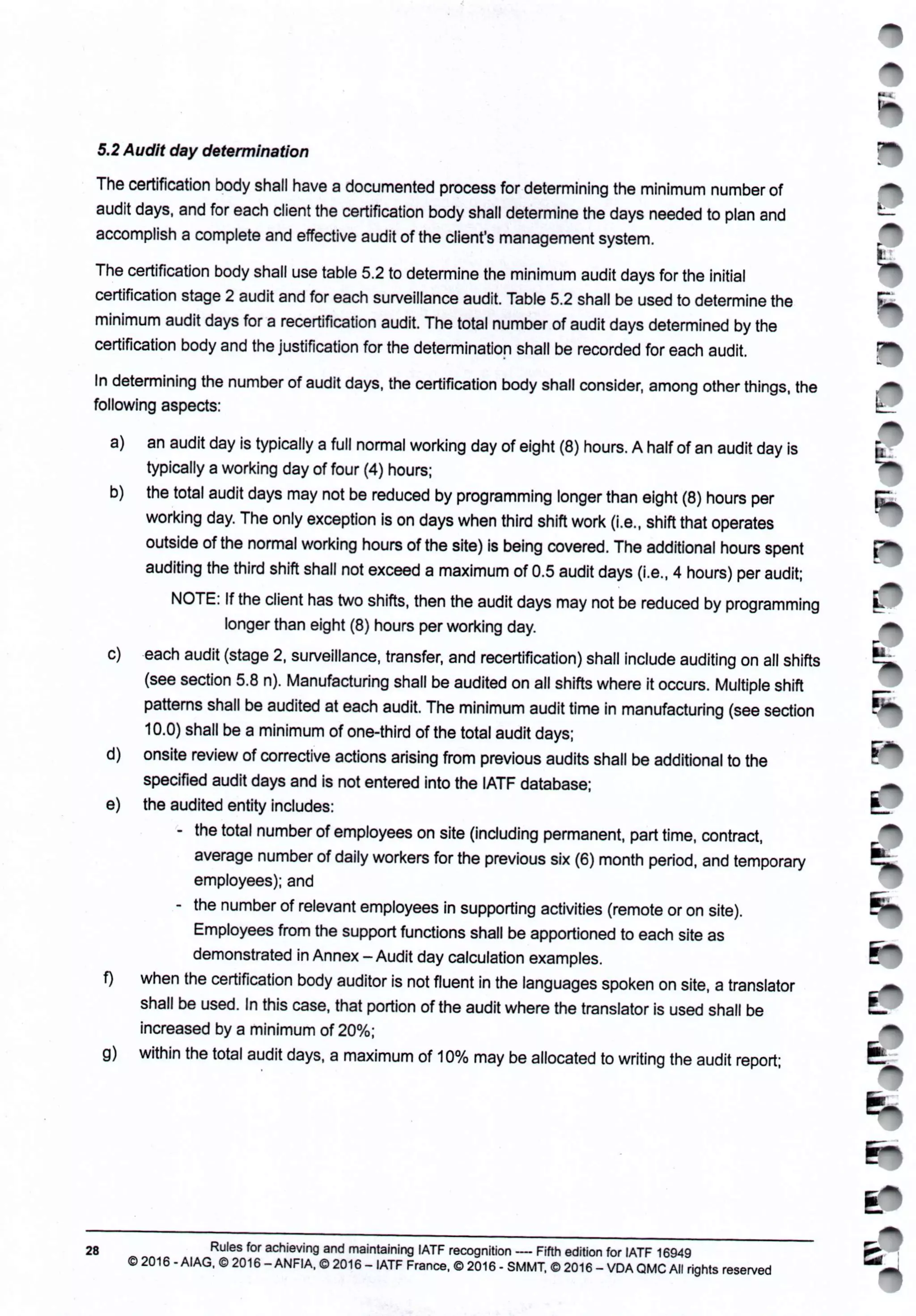 Rules for achieving and maintaining IATF Recognition IATF Rules 5th ...