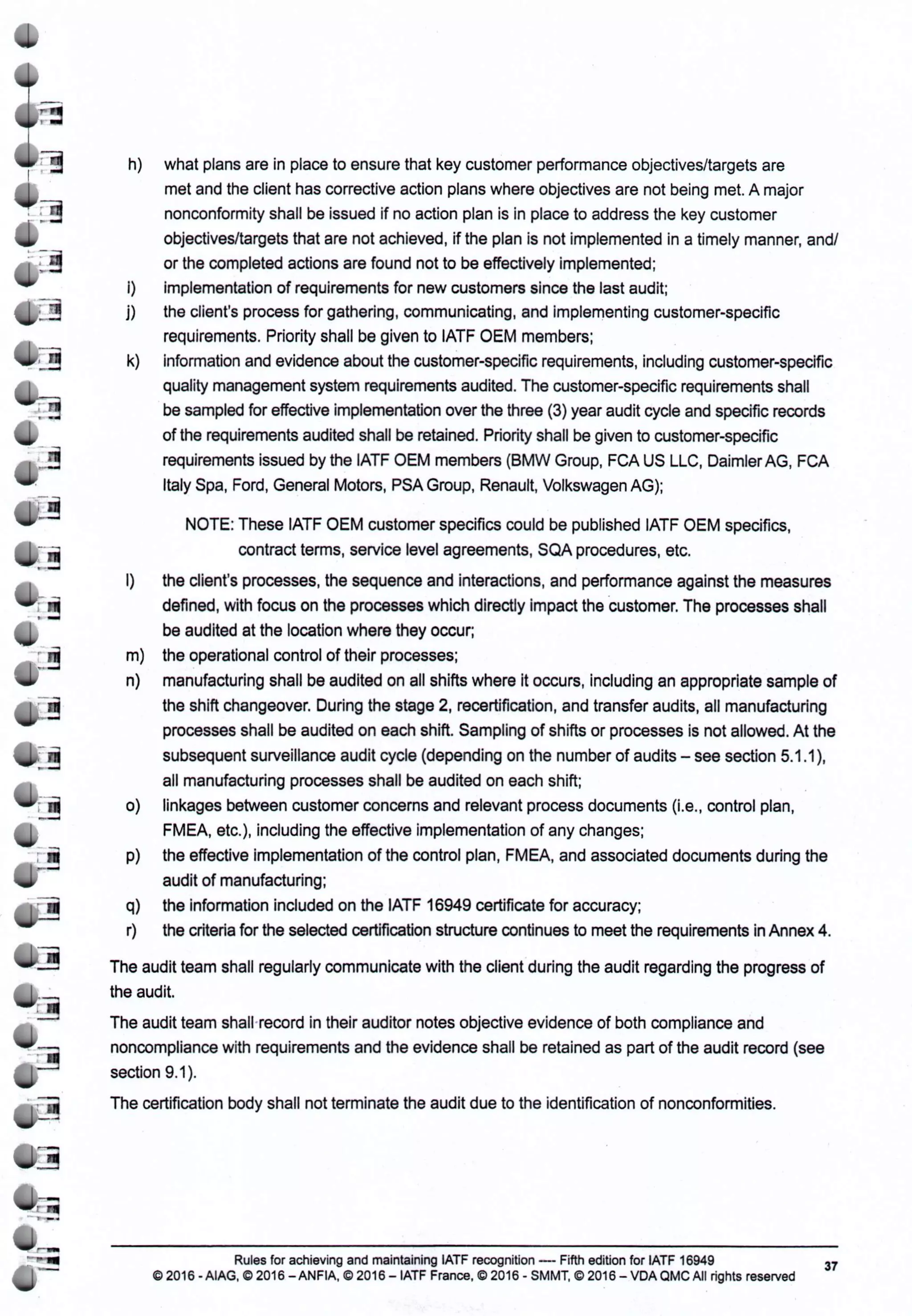 Rules for achieving and maintaining IATF Recognition IATF Rules 5th ...