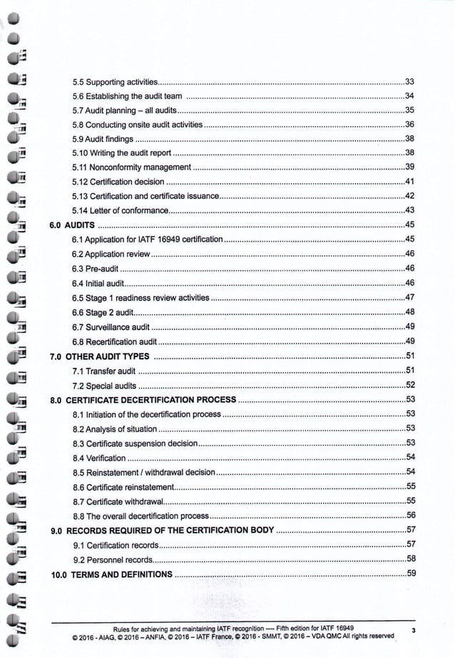 Rules for achieving and maintaining IATF Recognition IATF Rules 5th ...