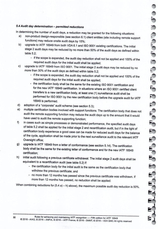 Rules for achieving and maintaining IATF Recognition IATF Rules 5th ...