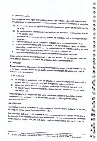 Rules for achieving and maintaining IATF Recognition IATF Rules 5th ...