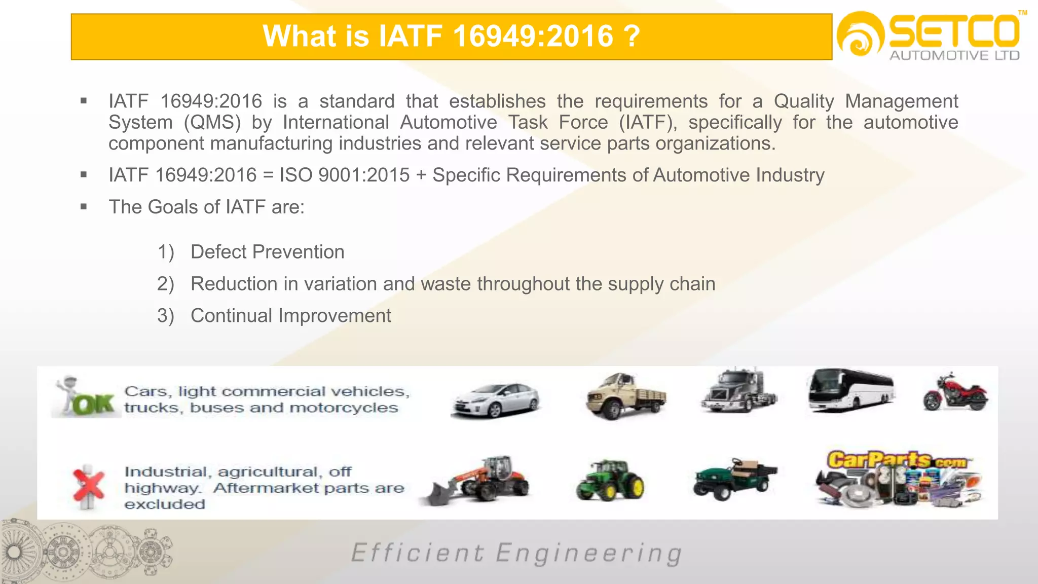 Iatf 16949 training | PPTX