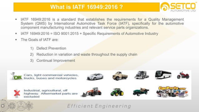 Iatf 16949 training | PPTX