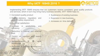 Iatf 16949 training | PPTX