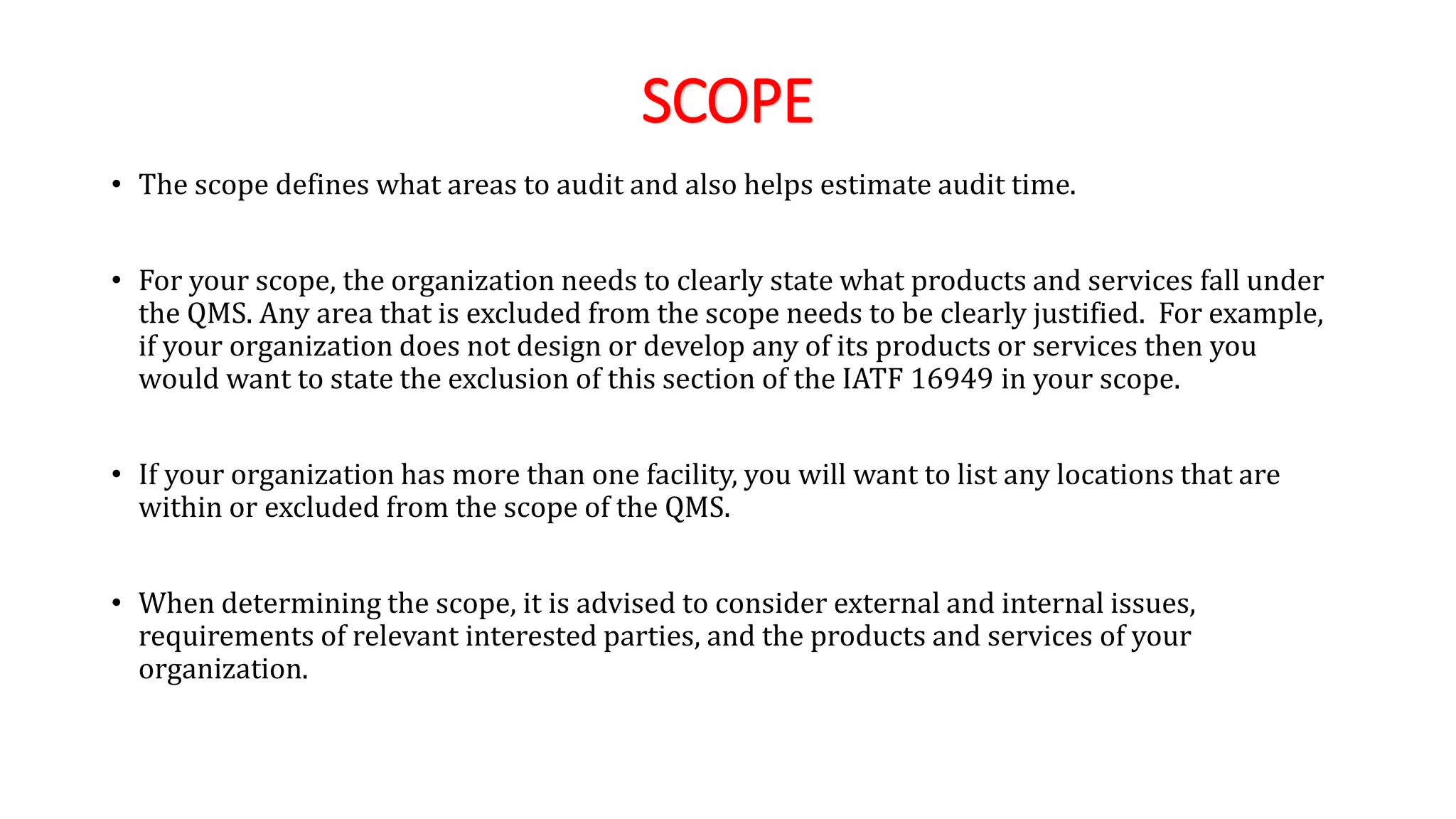 IATF 16949 CLAUSES TRAINING MATERIAL BRIEF | PPTX