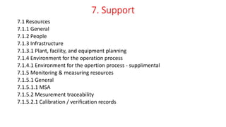 IATF 16949 CLAUSES TRAINING MATERIAL BRIEF | PPTX