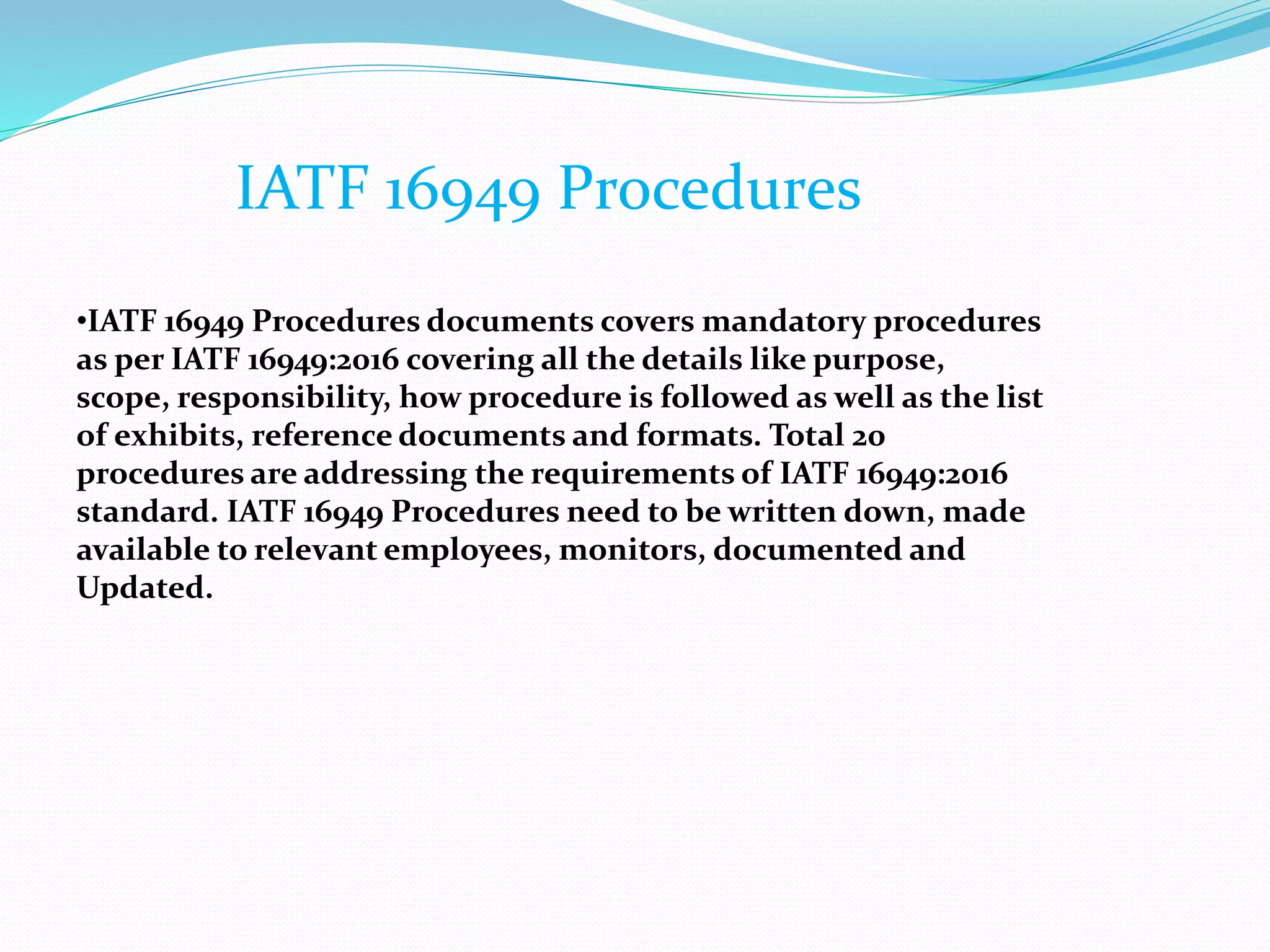 IATF PPT K-10655 | PPTX